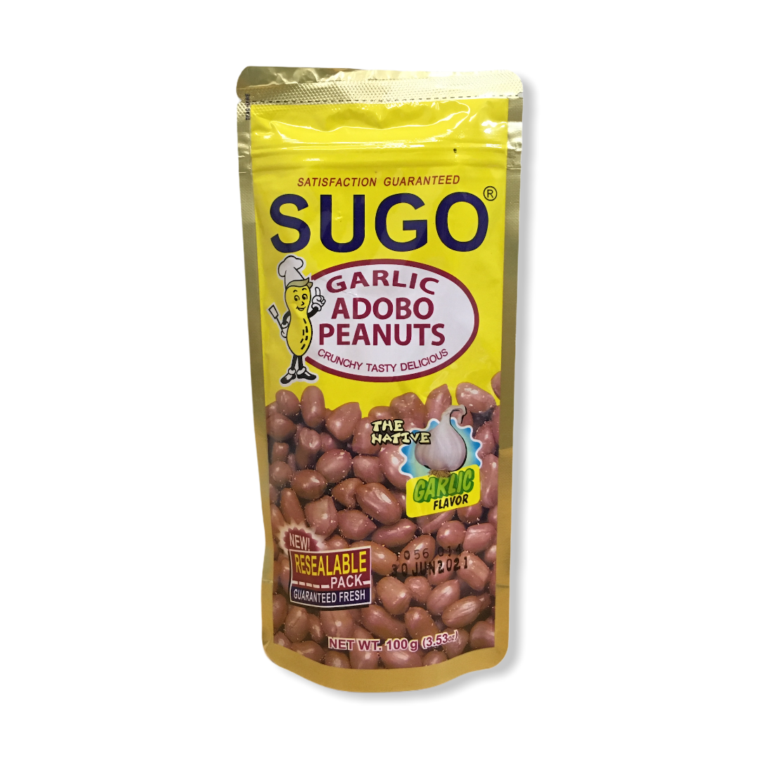 Sugo Garlic Adobo Peanuts 100g – Pinoy Ako