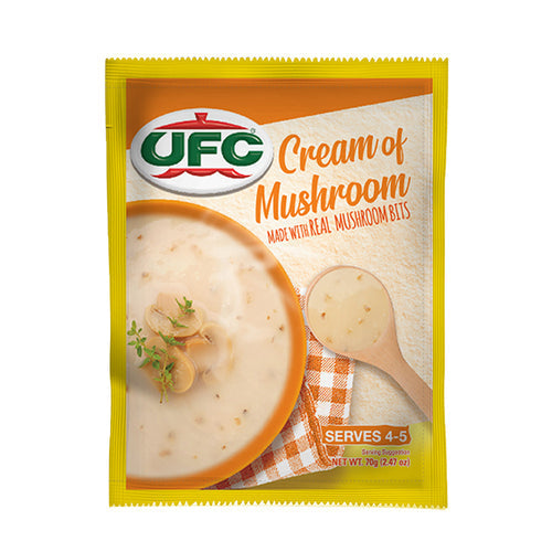 UFC Cream of Mushroom Soup Mix 70g – Pinoy Ako