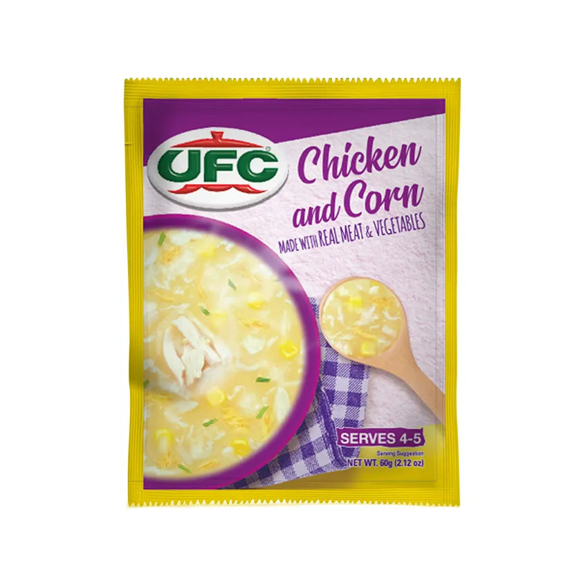 UFC Chicken & Corn Soup Mix 60g – Pinoy Ako