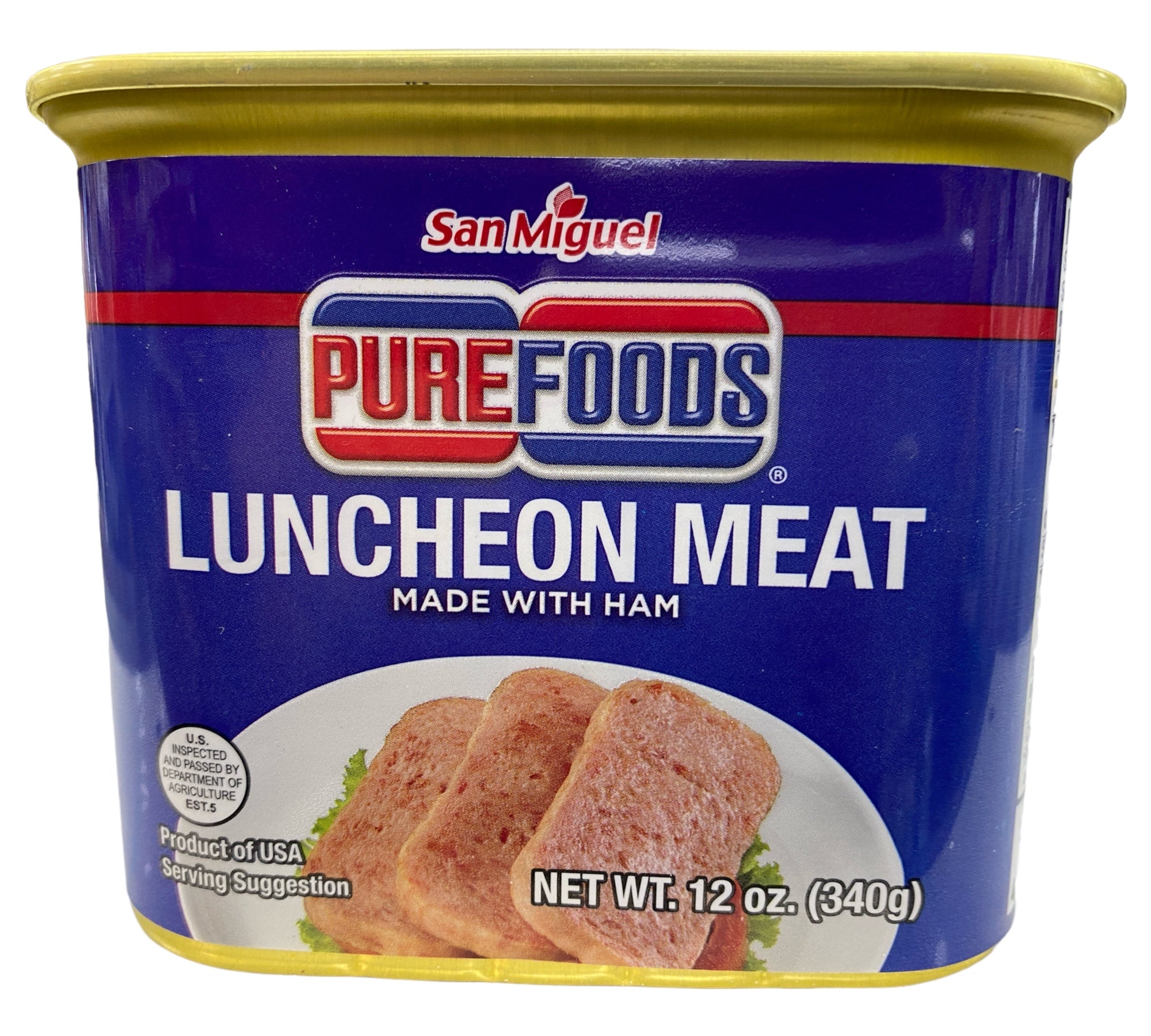 San Miguel Purefoods Logo San Miguel Purefoods Luncheon Meat