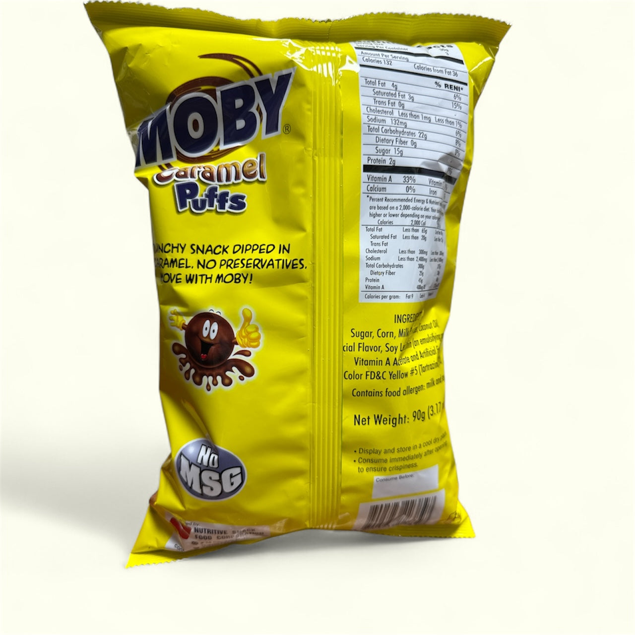 Moby Caramel Puffs 90g – Pinoy Ako