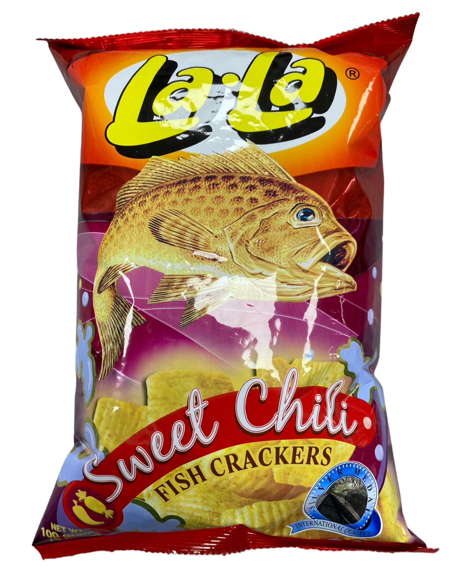 La-La Fish Crackers Sweet Chili 100 g – Pinoy Ako