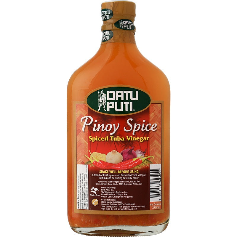 Datu Puti Pinoy Spiced Vinegar (Tuba) 375ml | Pinoy Ako Store