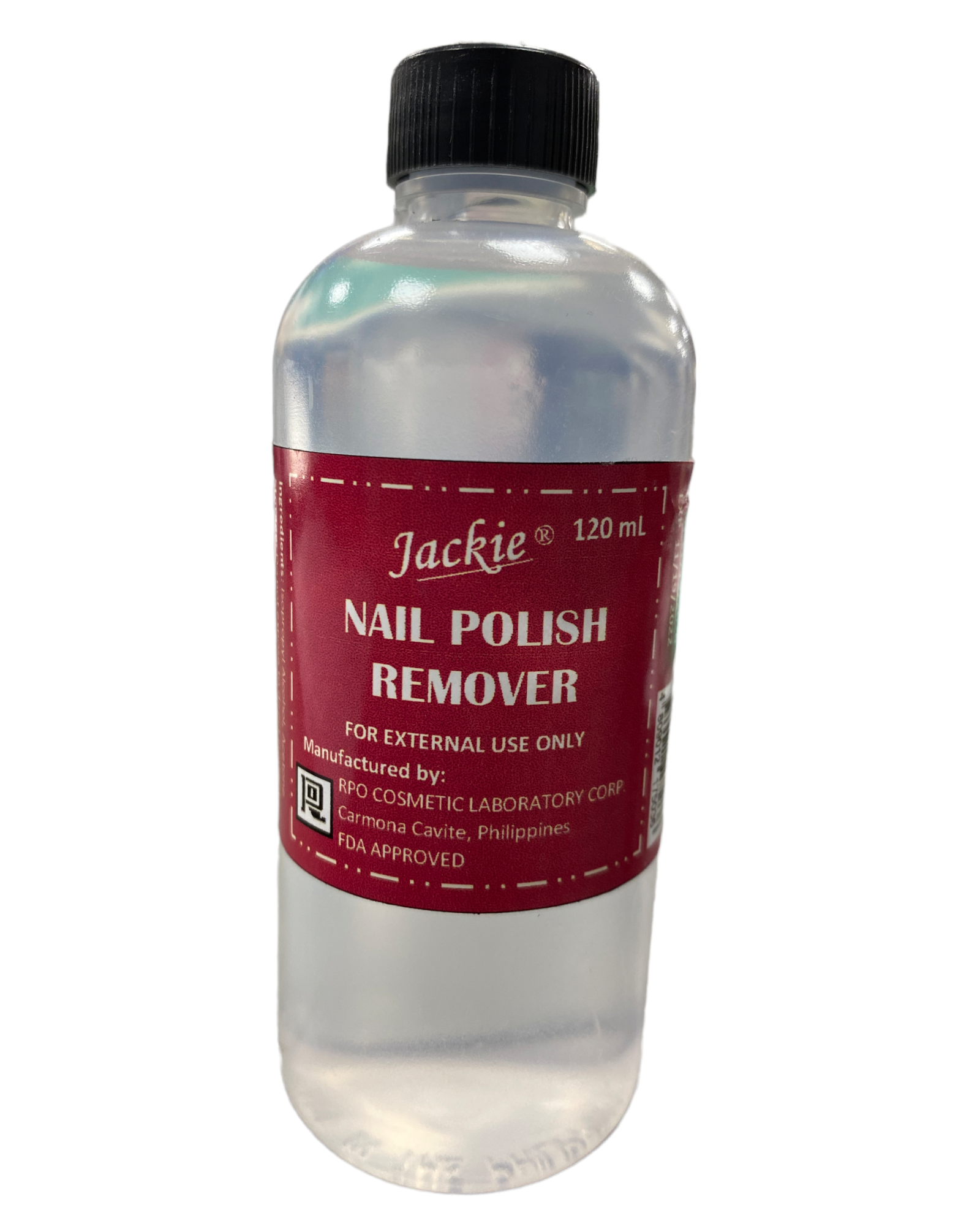 Jackie Nail Polish Remover 120ml – Pinoy Ako