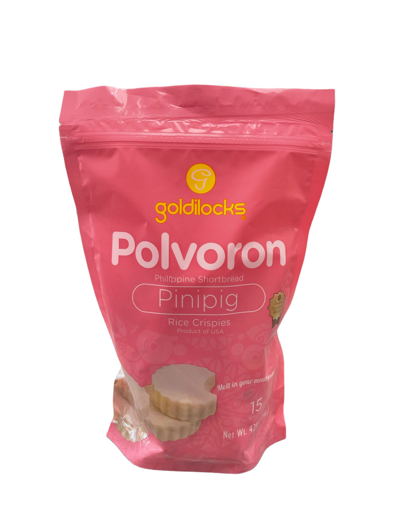 Goldilocks Polvoron Pinipig 15pcs – Pinoy Ako