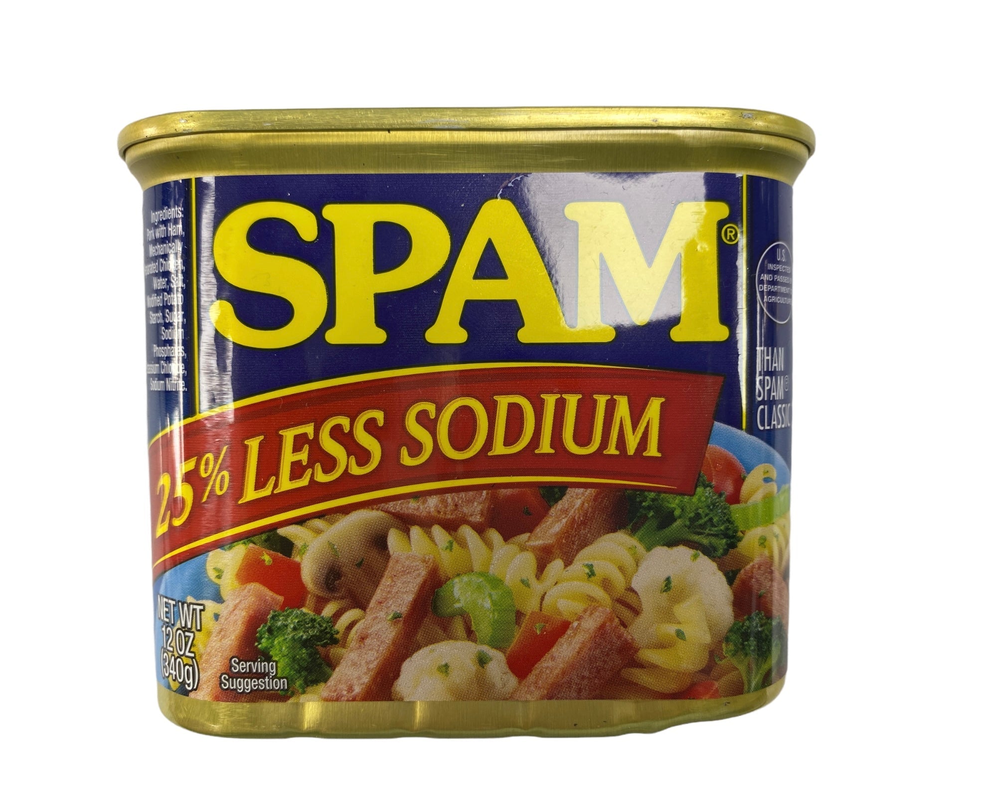 SPAM 25% Less Sodium 12oz. – Pinoy Ako