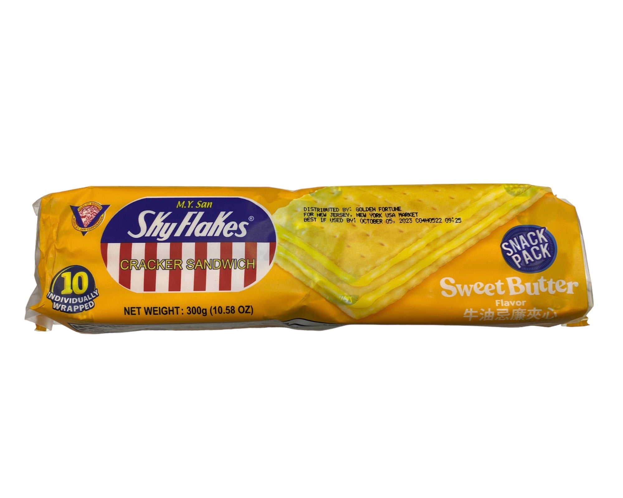 M.Y. San Skyflakes Sweet Butter Flavor 10.58 oz – Pinoy Ako