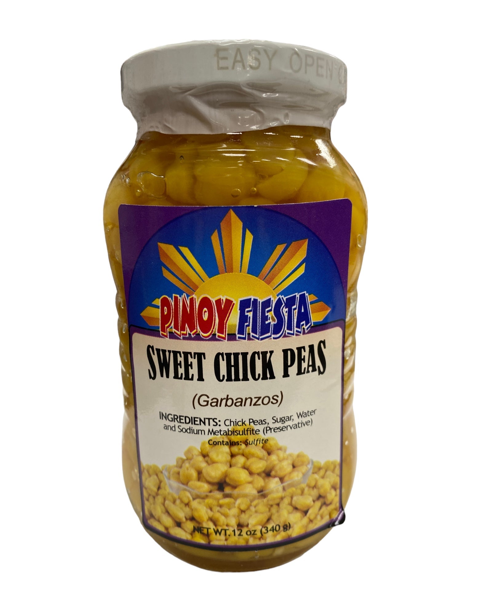 Pinoy Fiesta Sweet Chick Peas (Garbanzos) 12 oz – Pinoy Ako