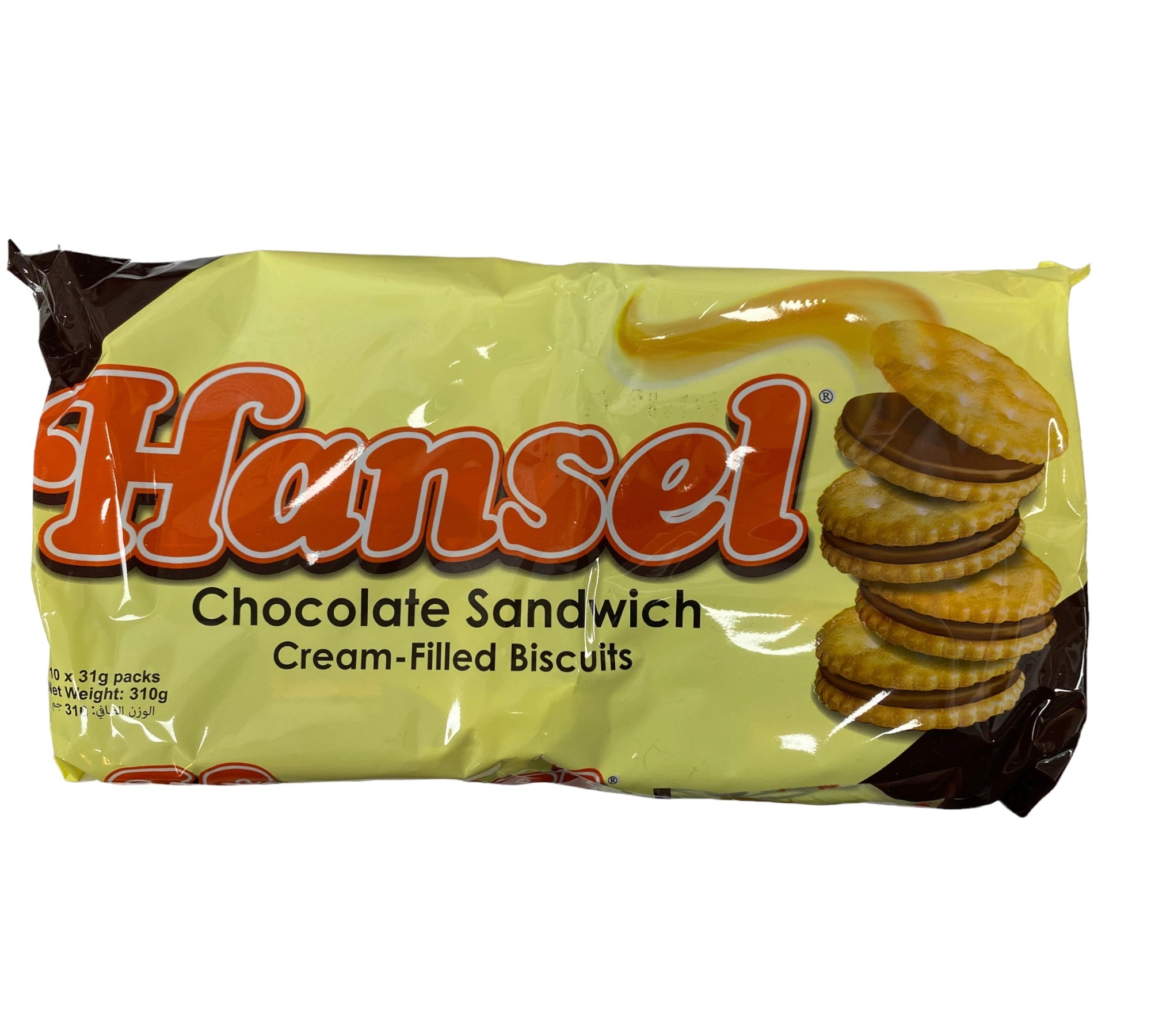 Hansel Chocolate Sandwich 10 x 31g packs. – Pinoy Ako