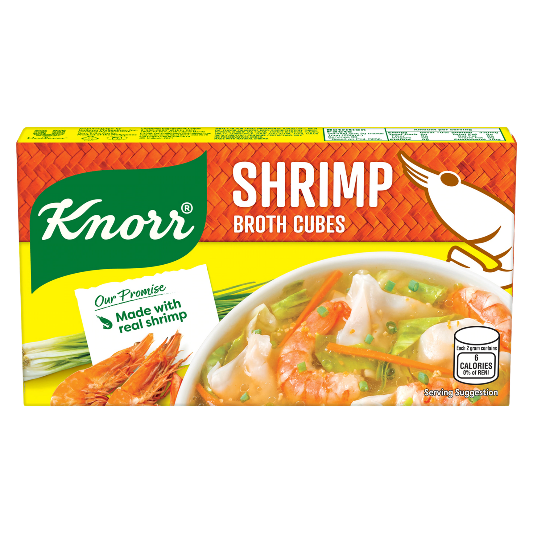 Knorr Shrimp Cubes 2.2oz (6 cubes) | Pinoy Ako Store